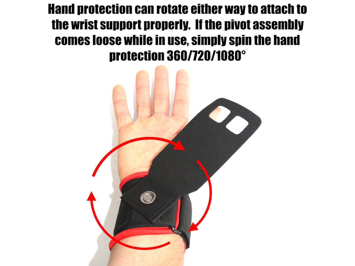 PIVOT gRIPS Patented Rotating & Folding Hand Grip and Wrist Protection